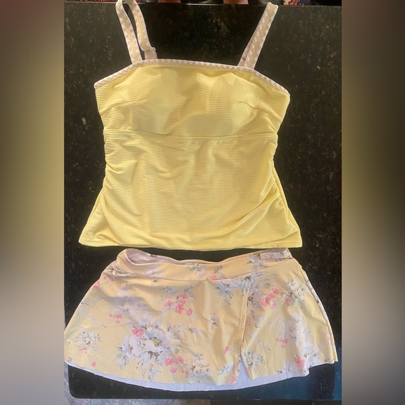 Other | Lemon Yellow Womens Bathing Suit Size Xl | Poshmark